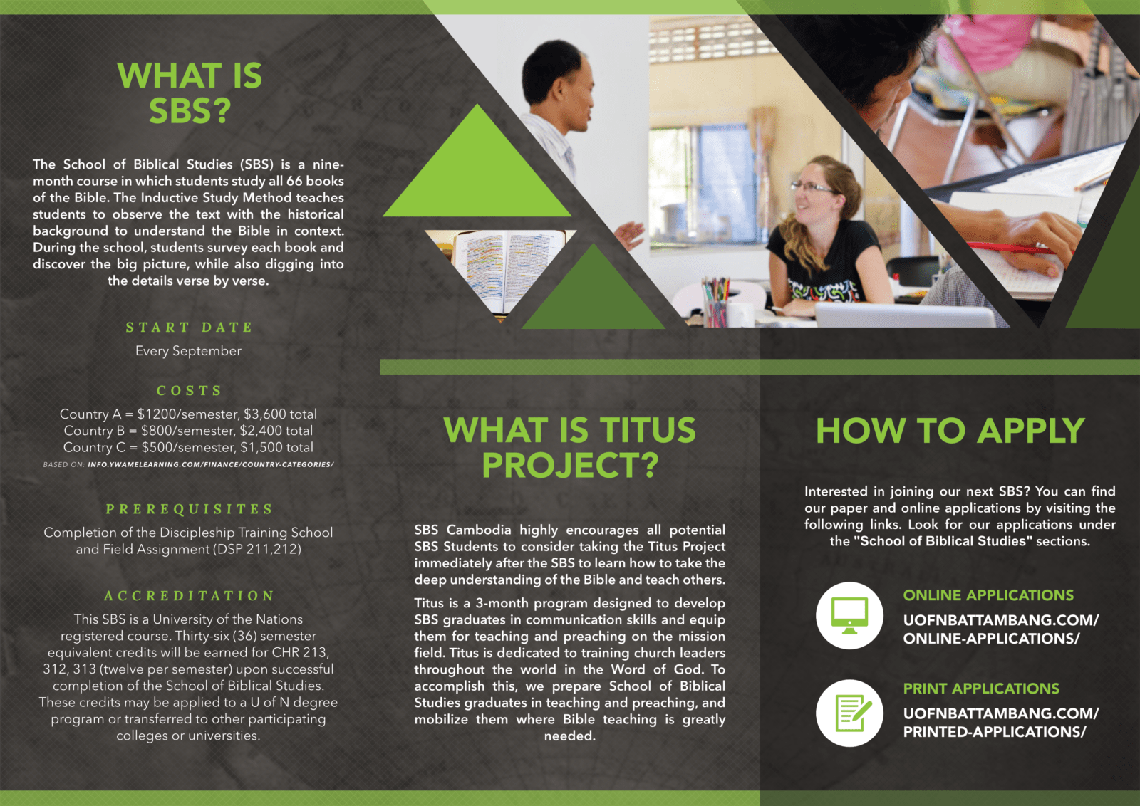 SBS Battambang - Polly Designs